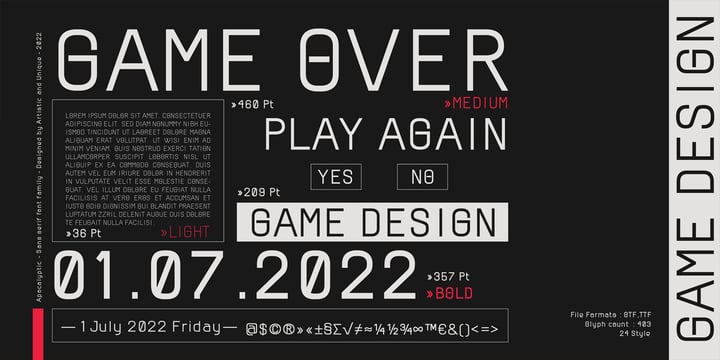 Apocalyptic Font | Webfont & Desktop | MyFonts