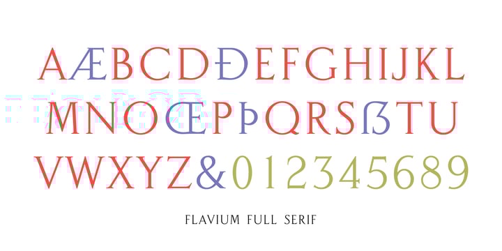Flavium Font | Webfont & Desktop | MyFonts
