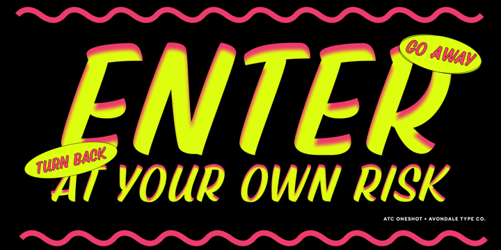 ATC Oneshot Font | Webfont & Desktop | MyFonts