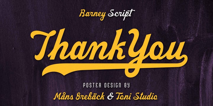 Barney Script Font | Webfont & Desktop | MyFonts