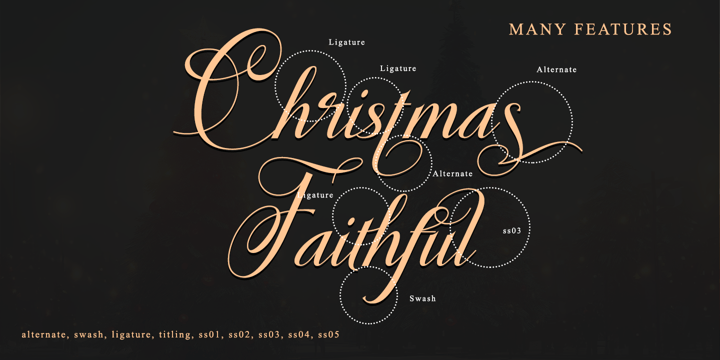 Christmas Faithful Font | Webfont & Desktop | MyFonts