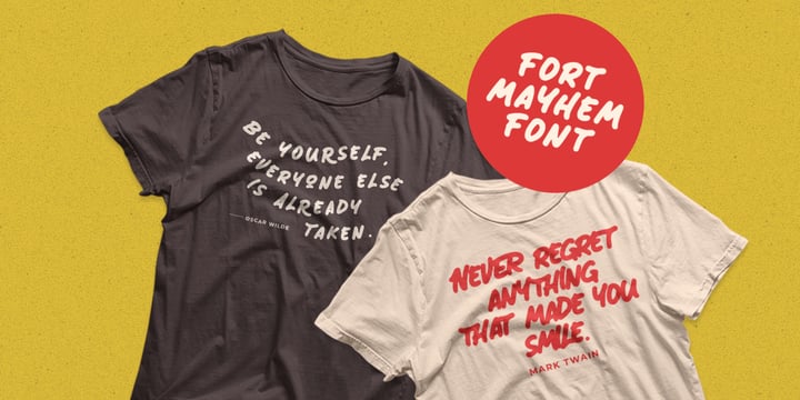 Fort Mayhem Font | Webfont & Desktop | MyFonts