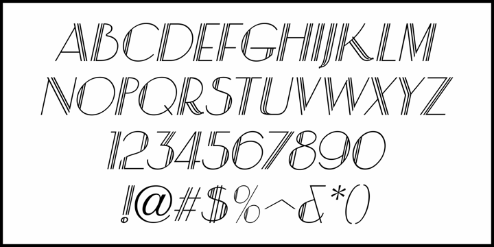 Showcard Multiline JNL Font | Webfont & Desktop | MyFonts