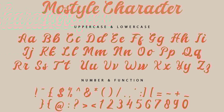 Mostyle Font | Webfont & Desktop | MyFonts