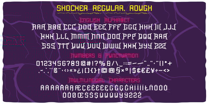 Shocker Font | Webfont & Desktop | MyFonts