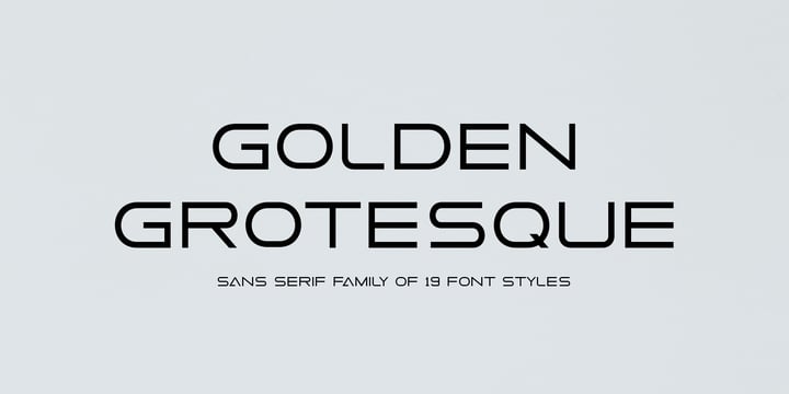 Golden Grotesque Font | Webfont & Desktop | MyFonts