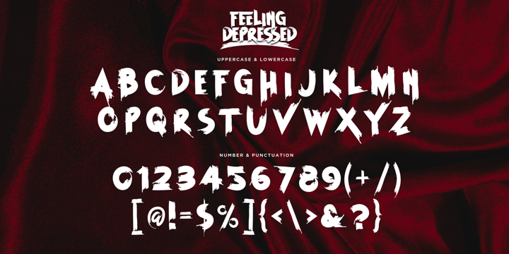 Feeling Depressed Font | Webfont & Desktop | MyFonts