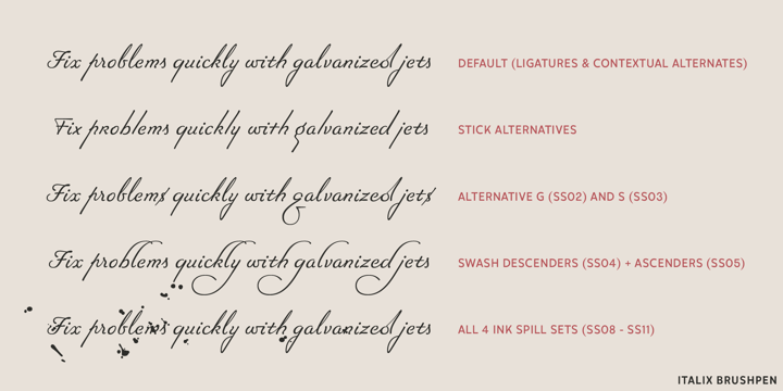 Italix Font | Webfont & Desktop | MyFonts