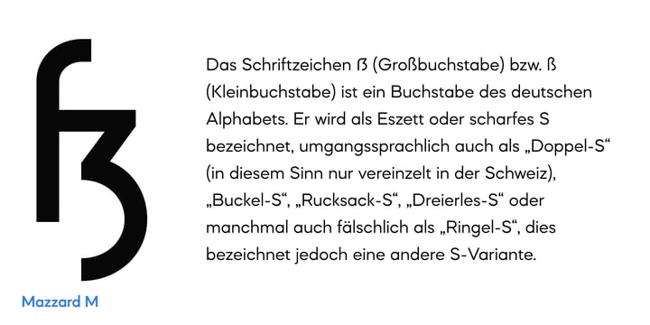 Mazzard Font | Webfont & Desktop | MyFonts