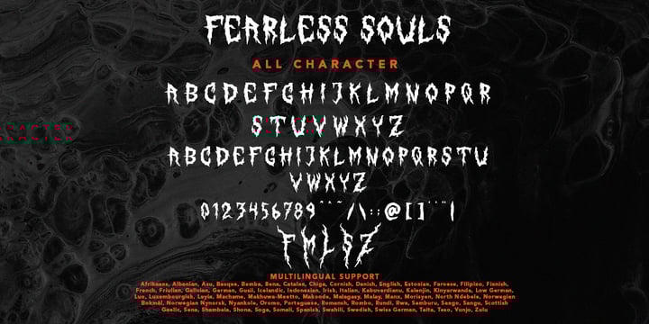 Fearless Souls Font | Webfont & Desktop | MyFonts