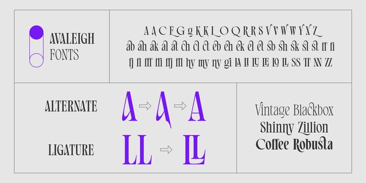 Avaleigh Font | Webfont & Desktop | MyFonts