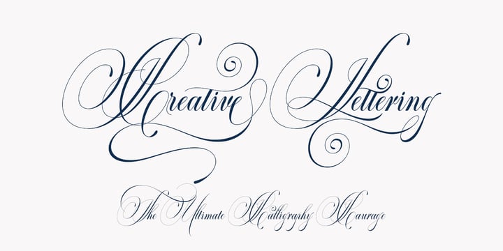 Classical Calligraphy Font | Webfont & Desktop | MyFonts
