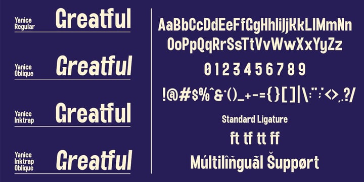 Yanice Font | Webfont & Desktop | MyFonts