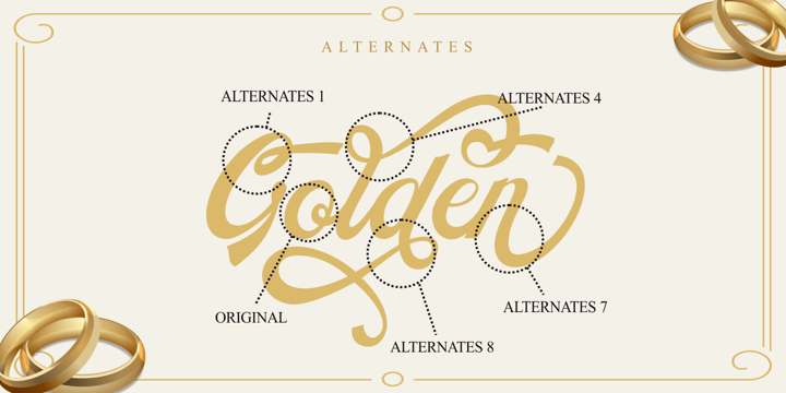 Golden Jewelry Font | Webfont & Desktop | MyFonts