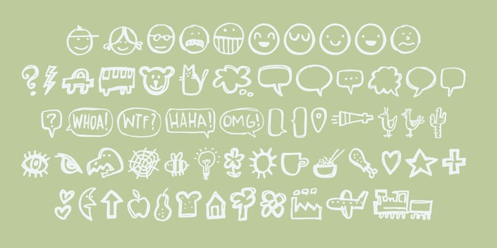 Scribble Note Font | Webfont & Desktop | MyFonts