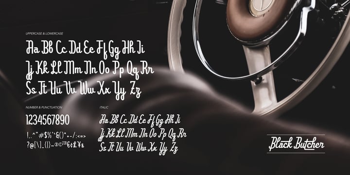 Black Butcher Font | Webfont & Desktop | MyFonts