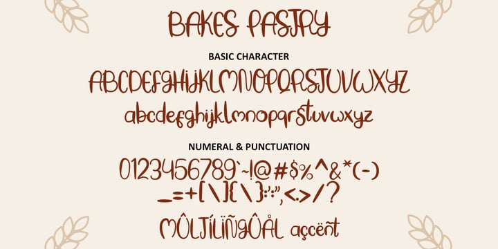 Baking Pastry Font | Webfont & Desktop | MyFonts