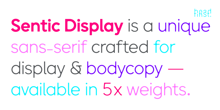 Sentic Display Font | Webfont & Desktop | MyFonts