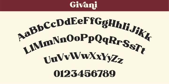 Givani Font | Webfont & Desktop | MyFonts