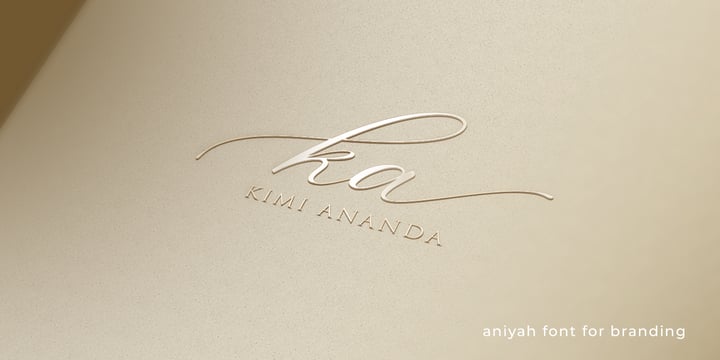 Aniyah Font | Webfont & Desktop | MyFonts