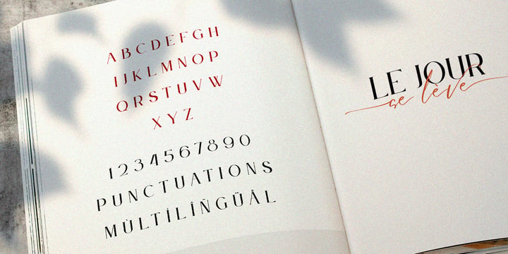 Le Jour Font | Webfont & Desktop | MyFonts