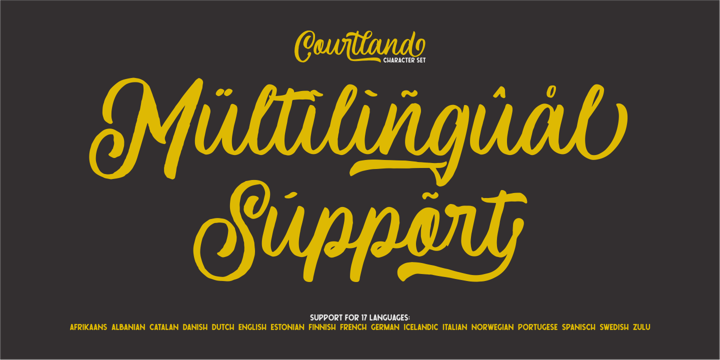 Courtland Font | Webfont & Desktop | MyFonts