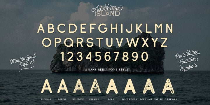 Adventure Island Font | Webfont & Desktop | MyFonts