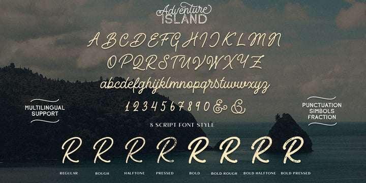 Adventure Island Font | Webfont & Desktop | MyFonts