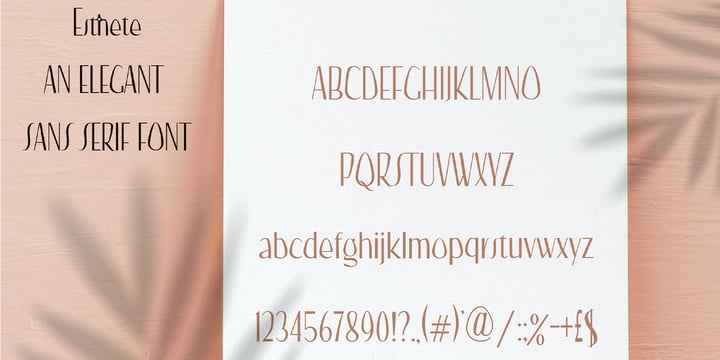 Esthete Font | Webfont & Desktop | MyFonts