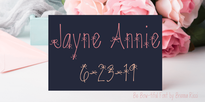 Be Bowtiful Font | Webfont & Desktop | MyFonts