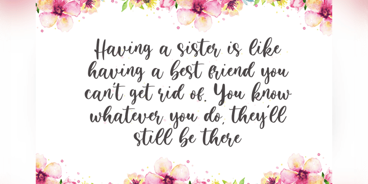 Lovely Sister Font | Webfont & Desktop | MyFonts