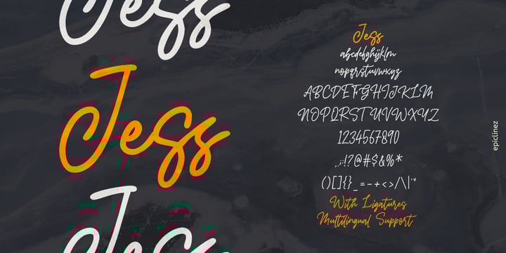 Jess Font | Webfont & Desktop | MyFonts