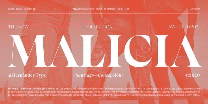 Apparel Font | Webfont & Desktop | MyFonts