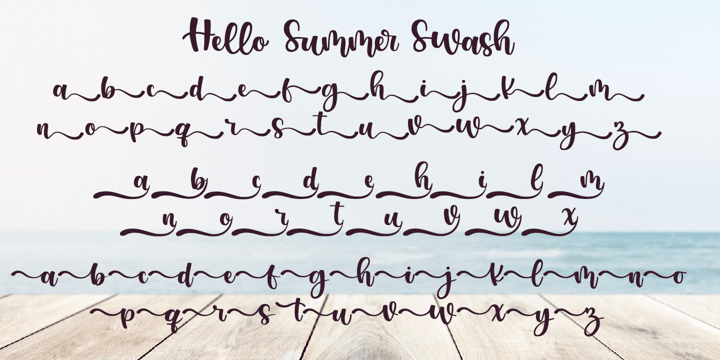 Summer Vacation Font | Webfont & Desktop | MyFonts
