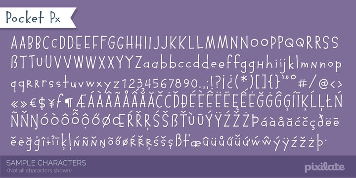 Pocket Px Font | Webfont & Desktop | MyFonts