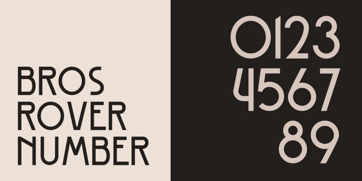 Bros Rover Font | Webfont & Desktop | MyFonts
