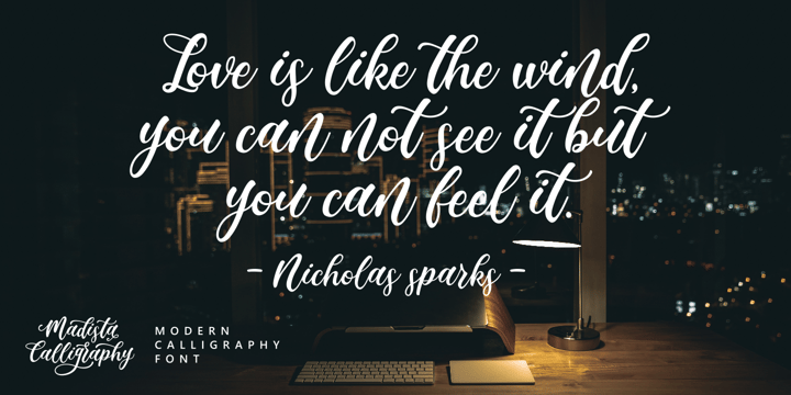 Madista Calligraphy Font | Webfont & Desktop | MyFonts