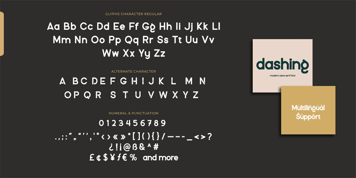 Dashing Font | Webfont & Desktop | MyFonts