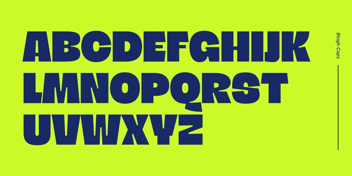 Blogh Font | Webfont & Desktop | MyFonts