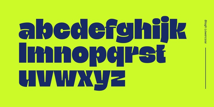 Blogh Font | Webfont & Desktop | MyFonts