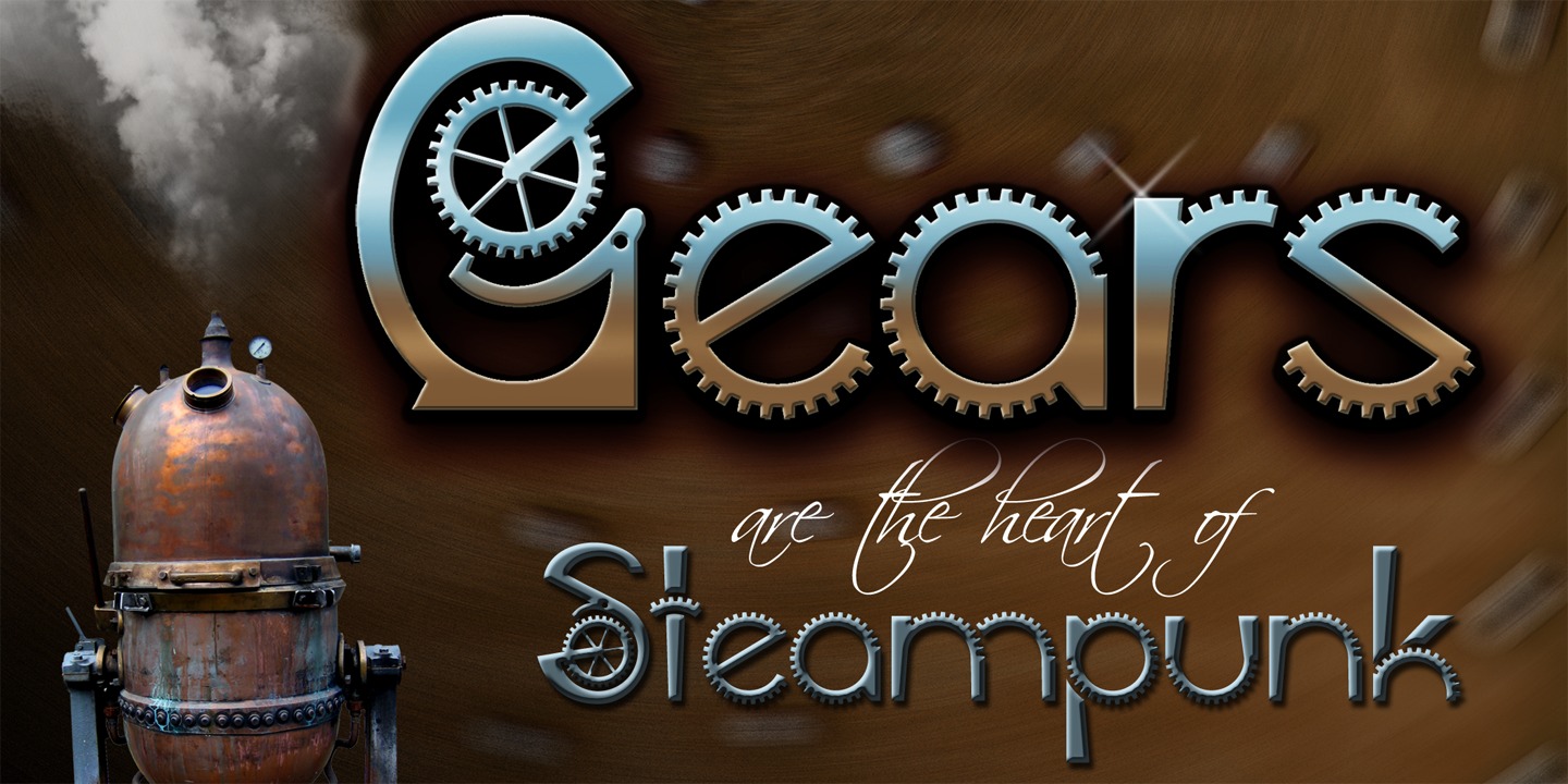 Gears Font | Webfont & Desktop | MyFonts