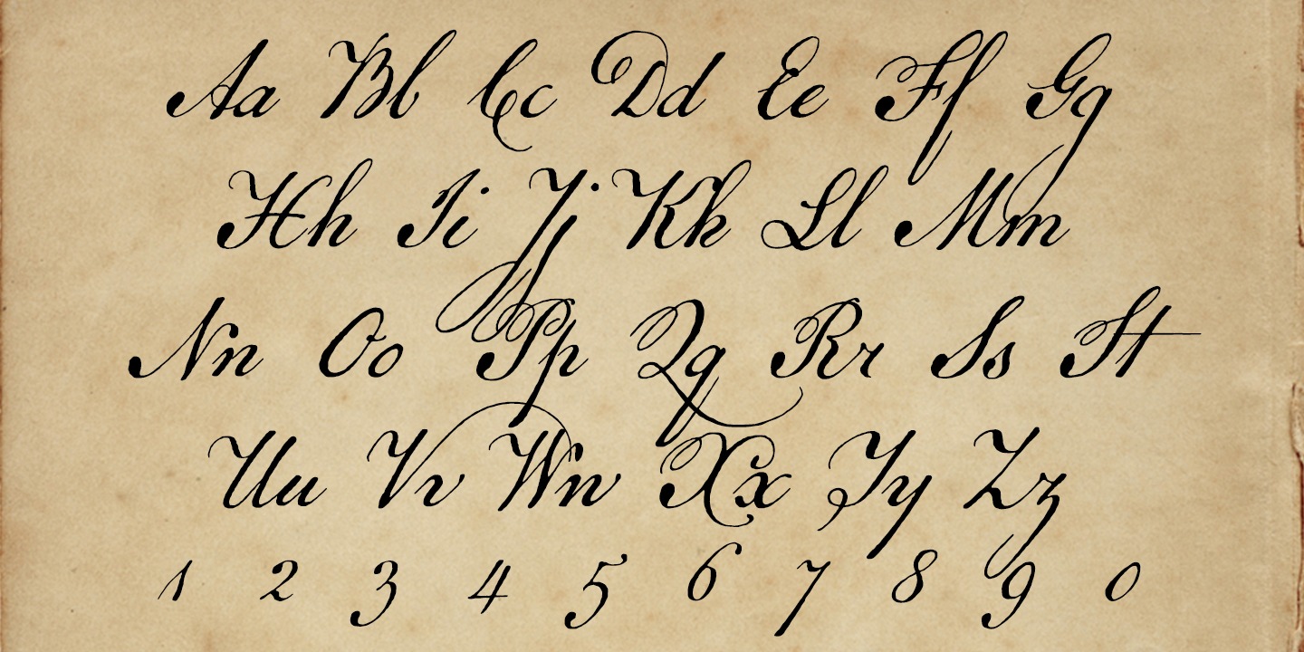 Colonial Font Papirio