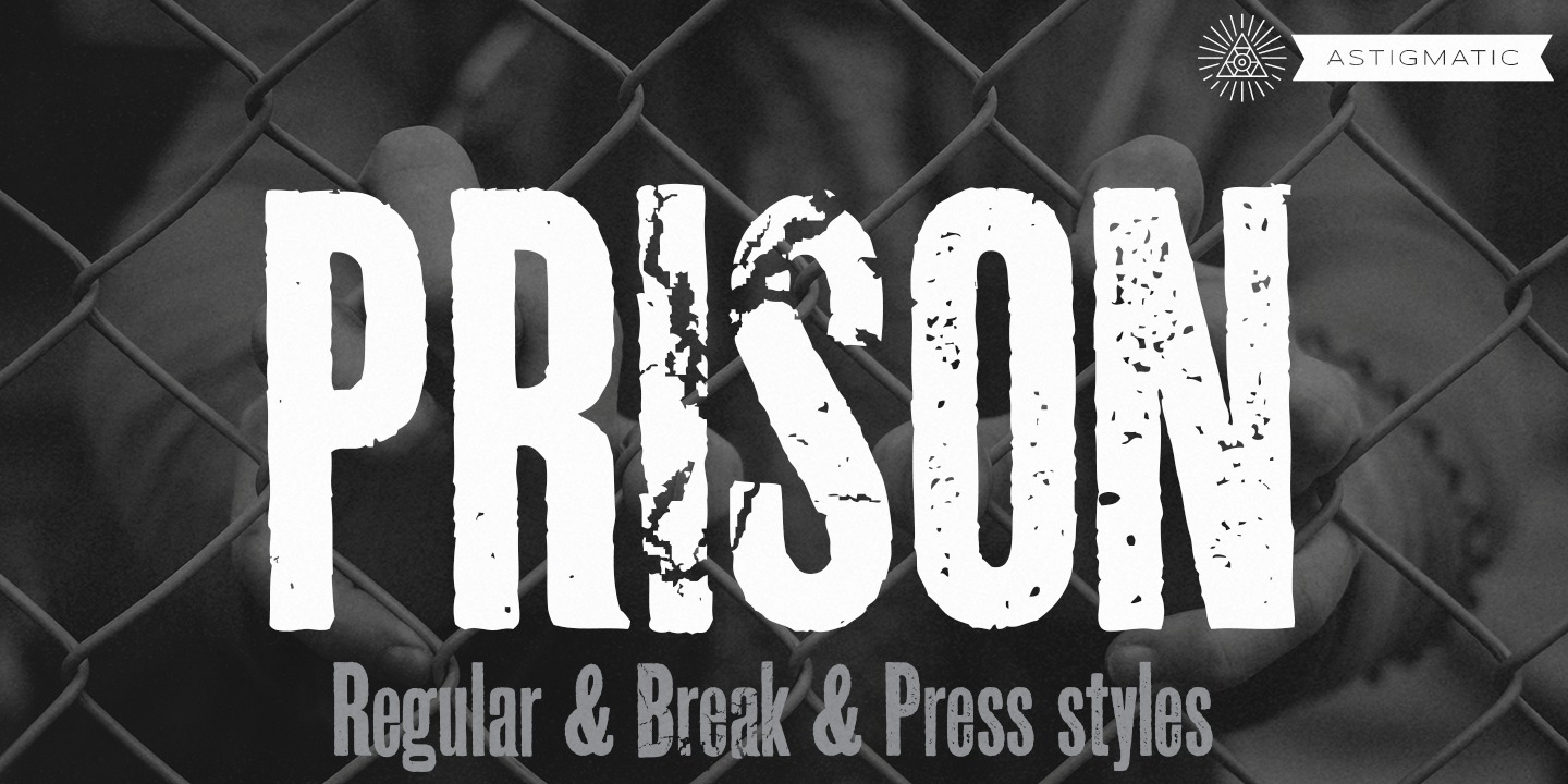 Prison AOE Font | Webfont & Desktop | MyFonts