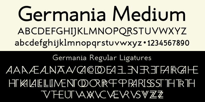 Germania One Font