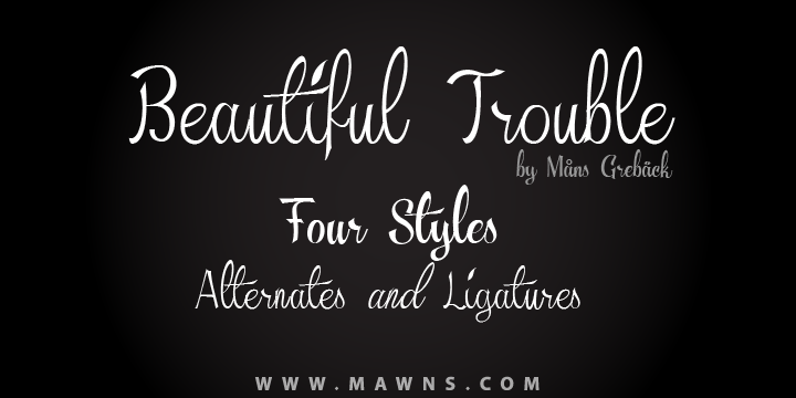 beautiful creatures - abstract fonts - download free fonts