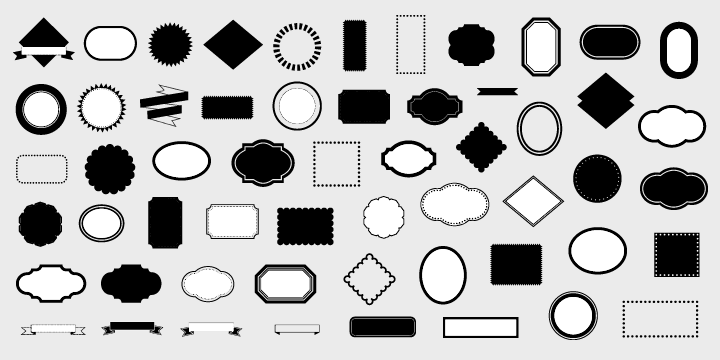 Retro Frames Font | Webfont & Desktop | MyFonts