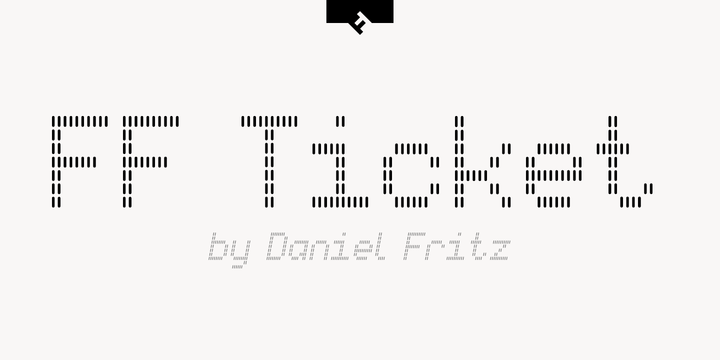 ticket number - Abstract Fonts - Download Free Fonts