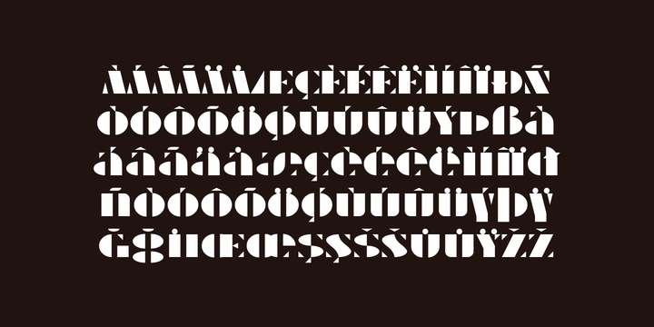 Download AT Traffa Stencil Fonts | Listen To Typography Art