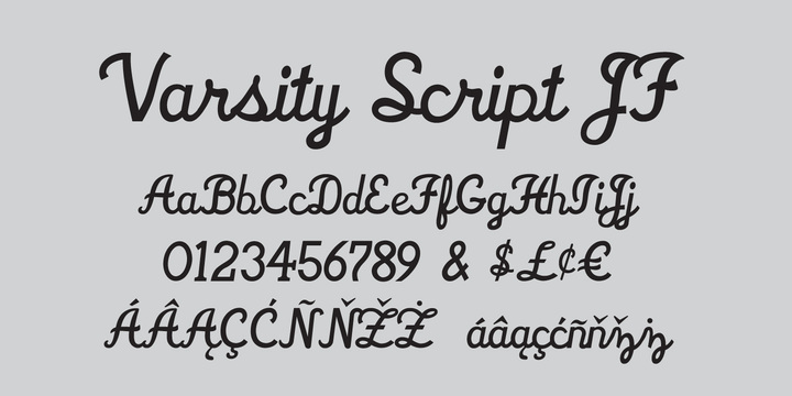 stahls' varsity 2000 medium - Abstract Fonts - Download Free Fonts