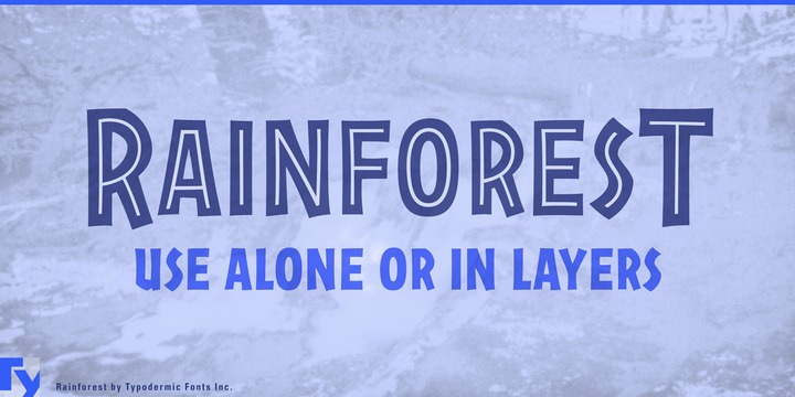 Rainforest | Desktop | MyFonts